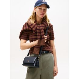 Tommy Hilfiger Damen Umh&auml;ngetasche &raquo;TH MODERN ESS MINI CROSSOVER&laquo;, Damen Abendtasche, Schultertasche mit zwei Innenf&auml;chern blau