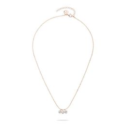 Tamaris Damen Kette mit Anh&auml;nger &raquo;Schmuck Geschenk Silber 925 Halskette Tiny Glimmer&laquo; mit Zirkonia (synth.) rosa