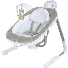 Ingenuity Babywippe &raquo;AnyWay Sway Dual-Direction Portable Swing &ndash; Ray&laquo; bis 9 kg mit Sound-Effekt Babywippe