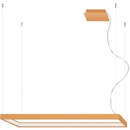 SOLLUX LIGHTING Kronleuchter &raquo;TUULA&laquo; LED-Modul 1 Stk. Warmwei&szlig; Slush -Einstellung Golden