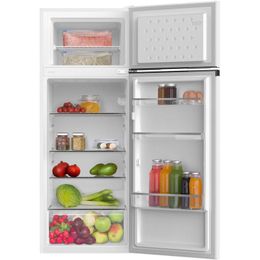 Amica Top Freezer &raquo;DT 374 170 W&laquo; 142,8 cm hoch 54 cm breit silber Eisw&uuml;rfelbeh&auml;lter