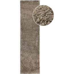 OTTO HOME Hochflor-Teppich »Josetta, auch als Läufer erhältlich« rechteckig 50 mm Höhe Langflor, Shaggy, dichter weicher Hochflor, uni farben,...