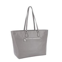 JOOP! Joop Jeans Damen Shopper &raquo;lettera 1.0 shopper lhz&laquo; Hobo Schultertasche Henkeltasche Tasche Damen grau