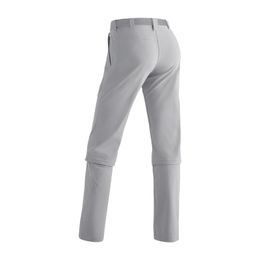 Maier Sports Damen Funktionshose &raquo;Arolla&laquo; Damen Wanderhose, zipp-off Outdoor-Hose, 3 Taschen, Regular Fit 46, Normalgr&ouml;&szlig;en