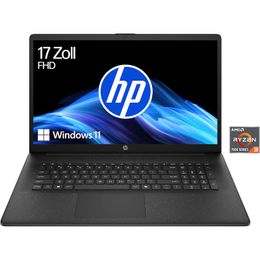 HP Notebook »17-cp AMD« 43, 9 cm / 17, 3 ′′ AMD Ryzen 3 Radeon Graphics 512 GB SSD Jet Black AMD Radeon Graphics