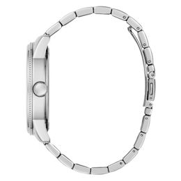 Guess Herren Multifunktionsuhr &raquo;IAN&laquo; Quarzuhr, Armbanduhr, Herrenuhr, Edelstahlarmband, Datum silber