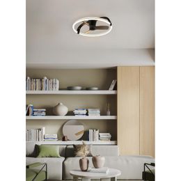 REALITY LEUCHTEN LED Deckenleuchte &raquo;STOCKHOLM mit Ventilator, Deckenventilator mit Licht inklFernbedienung&laquo; LED-Board 1 Stk. warmwei&szlig; - kaltwei&szlig; 6 