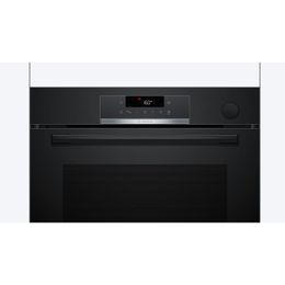 Bosch Einbaubackofen Serie 4 &raquo;HRG532BB3&laquo; mit Teleskopauszug nachr&uuml;stbar schwarz Einbaubackofen