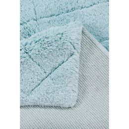 Tom Tailor HOME Badematte &raquo;Cotton Diamond&laquo; H&ouml;he 20 mm rutschhemmend beschichtet fu&szlig;bodenheizungsgeeignet strapazierf&auml;hig Uni Farben, Pastell Farben, 