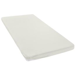 OTTO HOME Spannbettlaken »Physalis Topper Basic, in Gr. 90x200, 140x200 oder 180x200 cm« Baumwolle, Matratzen bis 8 cm Höhe, Bettlaken,...