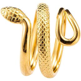 Firetti Damen Fingerring &raquo;Schmuck Geschenk Damenring Schlange&laquo; Made in Germany gold