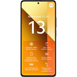 Xiaomi Smartphone &raquo;Redmi Note 13 8+256GB&laquo; Graphite Black schwarz Superklare Triple-Kamera mit 108 + 8 + 2 Megapixel