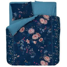 PIP Studio Bettw&auml;sche &raquo;Tokyo Bouquet&laquo; 2 Stk. tlg. Dunkelblau Obermaterial: 100% Baumwolle B/L: 200 cm x 200 cm