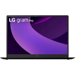 LG Notebook &raquo;Gram Pro 16" Ultralight Laptop, 16GB RAM, 2 TB SSD, Windows 11 Home,&laquo; 40,6 cm / 16 &prime;&prime; Intel Core Ultra 7 ARC 2.000 GB SSD