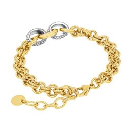 JOOP! Damen JOOP! Armband &raquo;2039842&laquo; mit Zirkonia (synth.) gold