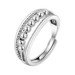 Firetti Damen Fingerring &raquo;Schmuck Geschenk Silber 925 Silberring Anti-Stress Meditationsring&laquo; Made in Germany silber