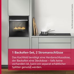 Neff Backofen-Set N 30/N 50 &raquo;B1DCA0AK0&laquo; mit Teleskopauszug nachr&uuml;stbar schwarz Teleskopauszug nachr&uuml;stbar