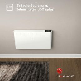 Stiebel Eltron Konvektor &raquo;&raquo;CNS 500 Plus LCD&laquo;, Wandkonvektor, energiesparend, wei&szlig;, 0,5 kW&laquo; f&uuml;r ca. 6 m&sup2;, LCD-Display, Wochenzeitschaltuhr/-timer, LC-