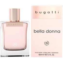 Bugatti Damen Bugatti Eau de Parfum &raquo;Bella Donna EdP 60 ml&laquo; Blumiger Damenduft mit Birne, Pfirsich, Gardenie und Moschus. rosa