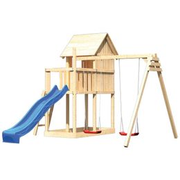 Konifera Spielturm &raquo;Finni&laquo; BxTxH: 347x264x291 cm beige Holzwerkstoff