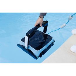 Ubbink Poolroboter &raquo;Robotclean 3 Plus&laquo; f&uuml;r Reinigung von Boden, Wand und Wasserstandslinie schwarz-wei&szlig; Kunststoff