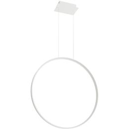 SOLLUX LIGHTING H&auml;ngeleuchte &raquo;RIO&laquo; LED-Modul 1 Stk. Warmwei&szlig; Slush -Einstellung Weiss