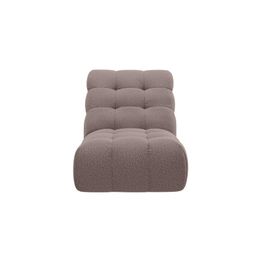 Home Affaire Sessel &raquo;AURELIAN, Love Seat XXL, Lese-Sessel, Big-Sessel&laquo; mit Wellenunterfederung, Velours, Struktur fein, Struktur grob braun 100% 