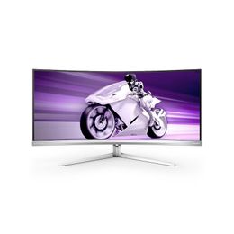 Philips Curved-Gaming-LED-Monitor »34M2C7600MV« 86, 4 cm/34 ′′ 3440 x 1440 px 2, 5 Reaktionszeit 165 Hz weiß neig-, schwenk-, und höhenverstellbar,...
