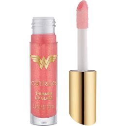 Catrice Damen Lipgloss &raquo;Wonder Woman Shimmer Lip Glaze&laquo; Hochglanz-Mix aus Lippen&ouml;l und Gloss, pflegt und spendet Feuchtigkeit.
