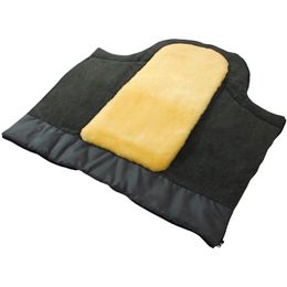 Heitmann Felle Fu&szlig;sack &raquo;Eisb&auml;rchen - Komfort 2 in 1 Lammfell Winterfu&szlig;sack - Premium Qualit&auml;t&laquo; mit Lammfell-Einlage, f&uuml;r Kinderwagen und Buggy, waschbar blau Fu&szlig;sack