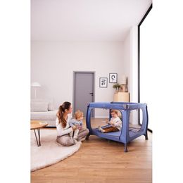 hauck Baby-Reisebett &raquo;Sleep N Play SQ, Set dark blue&laquo; inklusive Schaumstoff-Matratze blau Baby-Reisebett