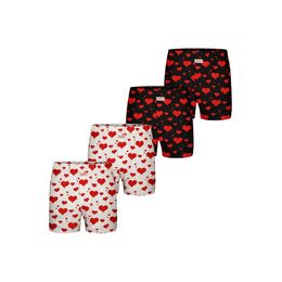 Sugar Pine Boxer shorts ' Valentinstag ' male Black size XL