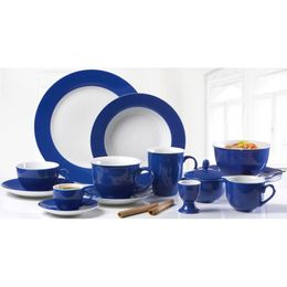Ritzenhoff & Breker Kaffeeservice &raquo;Doppio&laquo; Geschirr-Set blau Porzellan