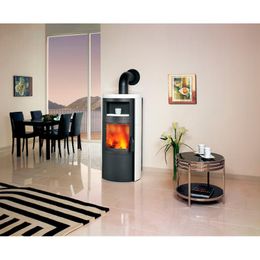 Hark Kaminofen &raquo;&raquo;Vito WW GT ECOplus 8,4 KW&laquo;&laquo; creme-weiss wei&szlig; Geeignete Brennstoffe: Holz, Braunkohlebriketts und Steinkohle Nuss 3