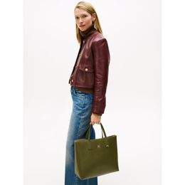 Tommy Hilfiger Damen Satchel &raquo;TH ICON SATCHEL&laquo;, Damen Umh&auml;ngetasche, Tragetasche mit Innentasche