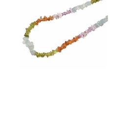 Firetti Damen Collier &raquo;Schmuck Geschenk Halsschmuck Halskette Edelstein Farbstein Peridot&laquo; Made in Germany - mit Amethyst, Aquamarin, Citrin, Peridot 