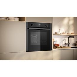 Neff Einbaubackofen N 50 &raquo;B1ACE2AG3&laquo; mit EasyClean CircoTherm Hei&szlig;luftsystem erm&ouml;glicht optimale Garergebnisse grau Einbaubackofen