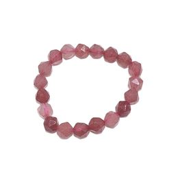 Firetti Damen Armband &raquo;Schmuck Geschenk Facettschliff&laquo; Made in Germany - mit Labradorit oder facettiertem Quarz rosa