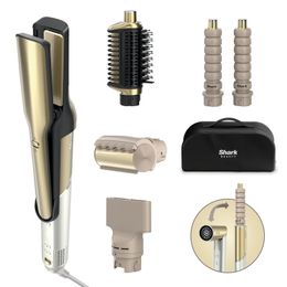 SHARK Multihaarstyler »Glam Multistyler für glatte Haare, Wellen und Locken HD6051SEU« 5 Aufsätze Premium-Multistyler und Haartrockner mit...