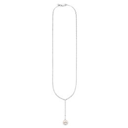 Bruno Banani Damen Kette ohne Anh&auml;nger &raquo;Schmuck Geschenk Silber 925 Halsschmuck Halskette Ankerkette Perle&laquo; mit S&uuml;&szlig;wasserzuchtperle bunt