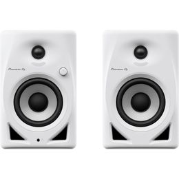 Pioneer DJ Lautsprecher &raquo;DM-40D 4"&laquo; Stereo ( 40 W) wei&szlig; 4-Zoll-Tieft&ouml;ner