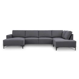 Home Affaire Wohnlandschaft &raquo;Tournon U-Form, XXL Sofa, Breite 333 cm, Webstoff, Chenille&laquo; Designsofa im nordischen Stil, Wellenunterfederung, 