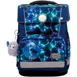 School-Mood Damen School-Mood Schulranzen &raquo;Champion Pro&laquo; retroreflektierende Fl&auml;chen mit LED-Patchy