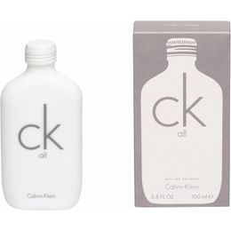 Calvin Klein Damen Eau de Toilette &raquo;ck all&laquo; mit zitrus-holziger Note wei&szlig;