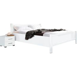 Priess Bett &raquo;Husum Schlafzimmer Jugendzimmer Rahmenbett&laquo; mit Komforth&ouml;he verschiedene Ausf&uuml;hrungen hochwertige Premium Qualit&auml;t wei&szlig; Liegefl&auml;che...