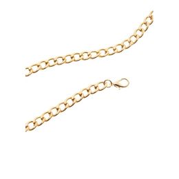 Lascana Damen Lascana Panzerkette Halskette, Halsschmuck, Gliederkette gold