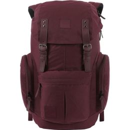 Nitro Damen Nitro Freizeitrucksack &raquo;Daypacker&laquo; mit Laptopfach, Schulrucksack, Wanderrucksack oder Streetpack rot