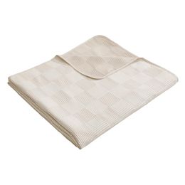 OTTO home Tagesdecke &raquo;Luisa&laquo; mit grafischem Muster, ab Gr&ouml;&szlig;e 140x210 cm beige Mischgewebe