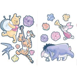 Komar Wandtattoo &raquo;Winnie the Pooh Rock-a-bye - Gr&ouml;&szlig;e 50 x 70 cm&laquo; selbstklebend, Wandsticker, Kinderzimmer bunt Folie
