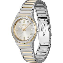 BOSS Damen BOSS Quarzuhr &raquo;CANDOR LADIES SPORT&laquo; Armbanduhr, Damenuhr, Edelstahlarmband, analog, Glassteine silber